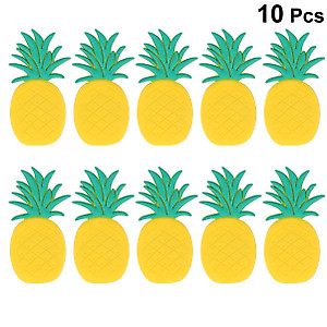 Garneck Refrigerator Magnets 10pcs Fridge Magnets Fruit Refrigerator Magnet Sticker Office Magnet Fruit Fridge Magnet (Pineapple) Cute Fridge Magnets