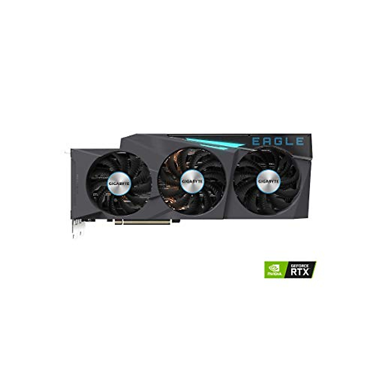 Gigabyte GeForce RTX 3090 EAGLE OC 24G Graphics Card, 3x WINDFORCE Fans, 24GB 384-bit GDDR6X, GV-N3090EAGLE OC-24GD Video Card