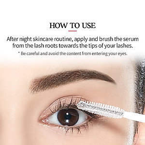 ETUDE My Lash Serum 0.3fl.oz(9g) 21AD | Easy And Comfortable Daily Eyelashes Serum With Biotin | Appearance Of Longer, Thicker Looking Lashes | K-beauty