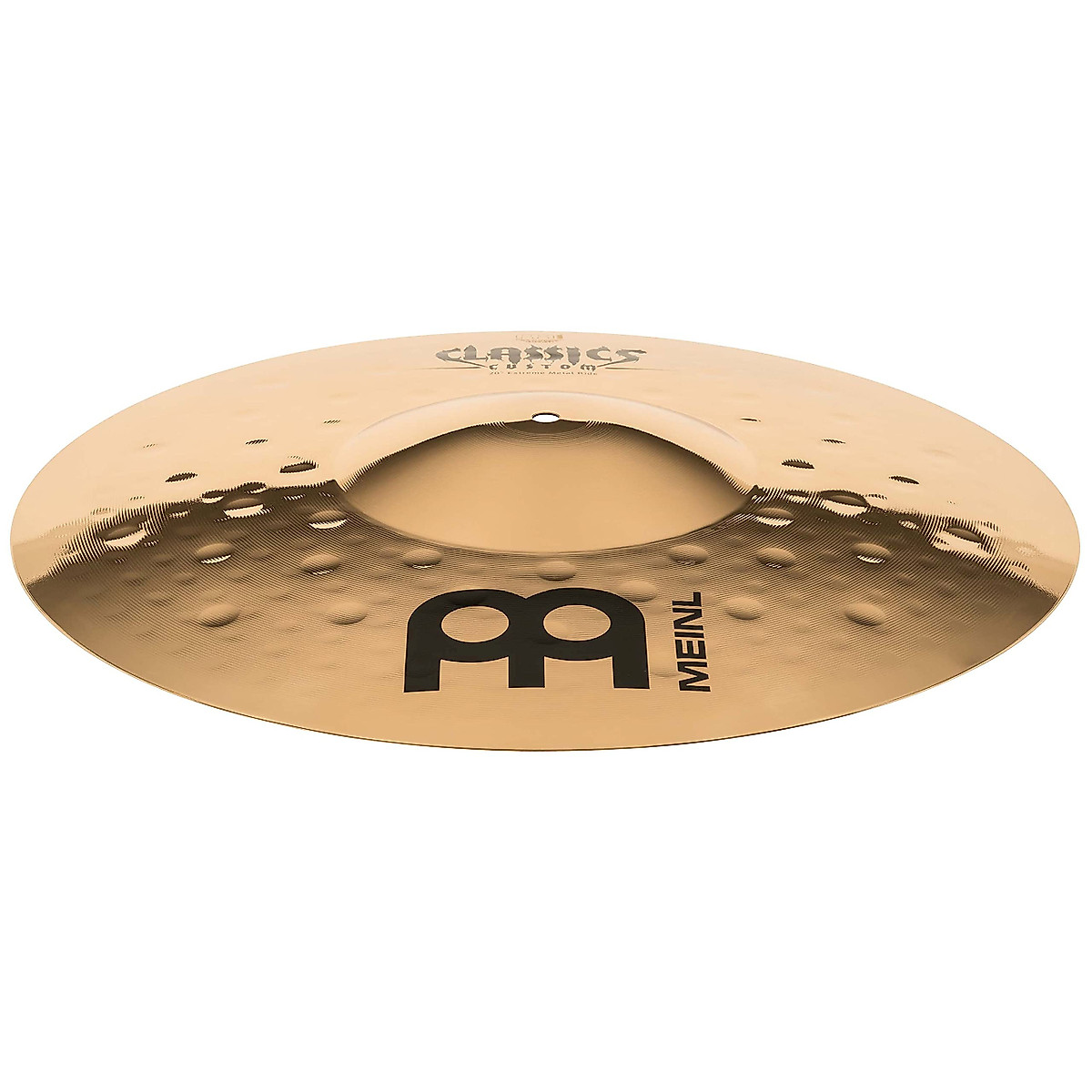 Meinl 20" Ride Cymbal - Classics Custom Extreme Metal - Made in Germany, 2-YEAR WARRANTY (CC20EMR-B)
