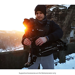 FLYCAM Galaxy Dual Arm and Vest Body Mounted Steadycam for Handheld Stabilizer for Video Camera Camcorder up to 10kg/22lbs (GLXY-AV)