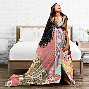 Moana Blanket Super Soft Flannel Lightweight Plush Cozy Sofa Throws Blankets 50"x40"