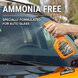 Liquid Auto Glass Cleaner by Armor All, Glass Cleaners for Cars, Trucks, 22 Fl Oz Each