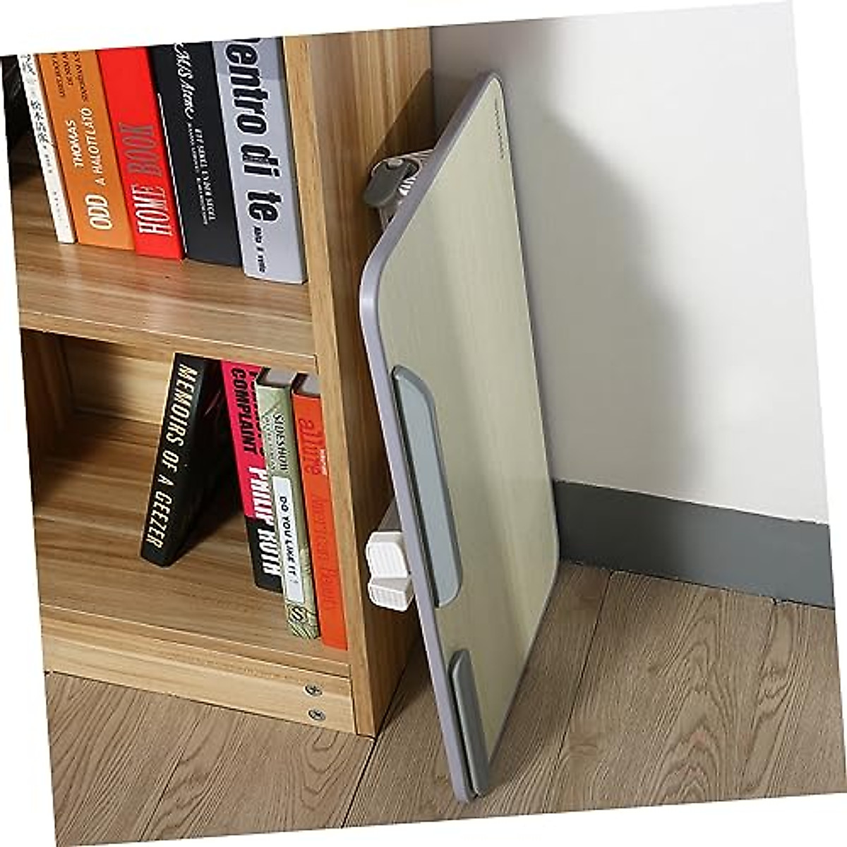 USHOBE 1pc Adjustable Computer Desk Desktop Bookcase Metal Tray Couch Tray Mini Size Breakfast Tray Foldable Bed Desk Stand up Office Wooden Desk Office Table Student Study Table The Bed