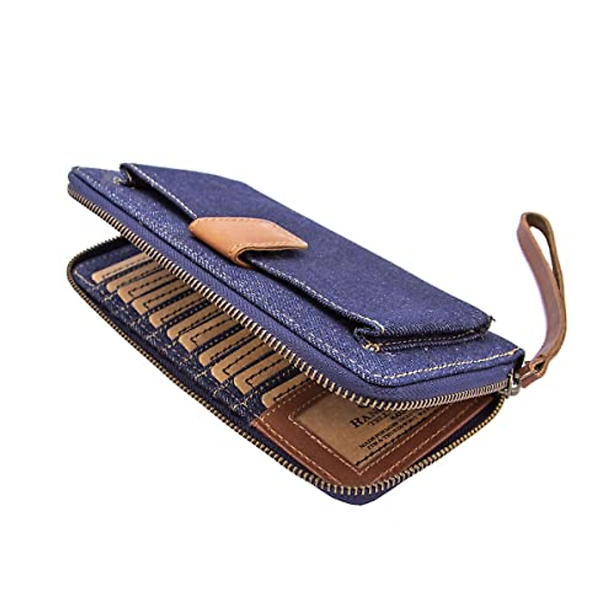 STS Ranchwear Women's Blue Bayou Collection Denim Bentley Wallet Wristlet Clutch, One Size