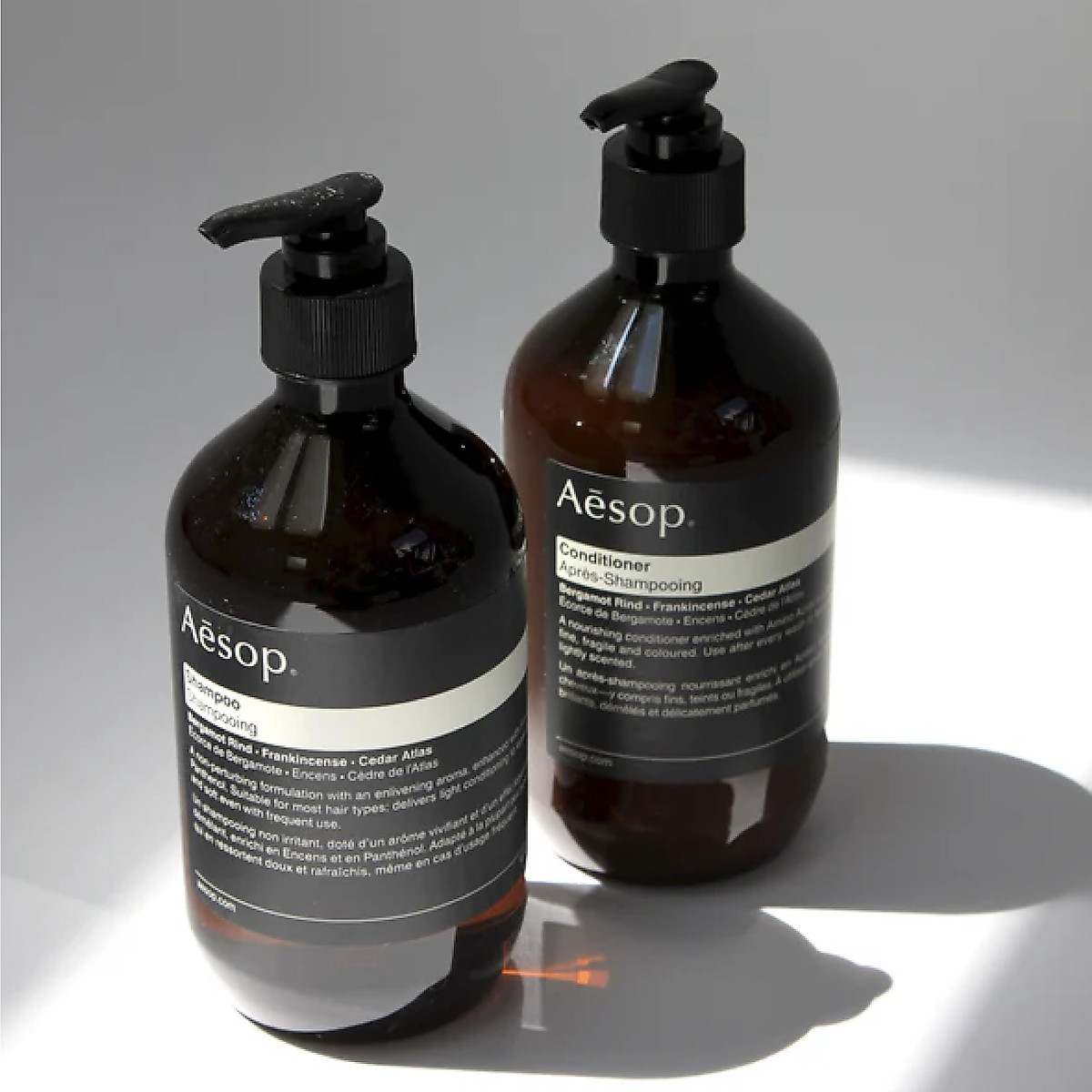 Aesop Shampoo and Conditioner Set - Earthy | Cleanser for All Hair Types and Scalp | Soft, Shiny, Fragrant Hair | Paraben, Cruelty-free & Vegan | 16.9 oz