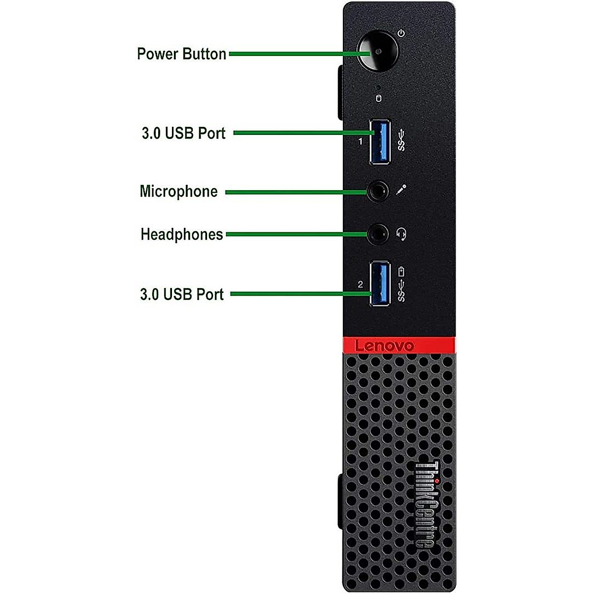 Lenovo ThinkCentre M700q Desktop Mini Computer Intel i5-6500T 4K, 32GB DDR4 RAM New 512GB SSD, Built-in AX210 Wi-Fi 6E, HDMI Win10 Pro, Wireless Keyboard with Touchpad, HTPC Combination(Renewed)