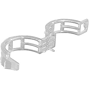 300 Pcs Plant Support Clips,Plant Clips for Climbing Plants Tomato Garden Vine Clips for Supporting Vegetables Plants Stalks,Vines,Climbing Plant Tomato Trellis Clips (White)