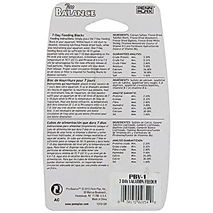 Penn Plax PBV1 7-Day Vacation Fish Feeder