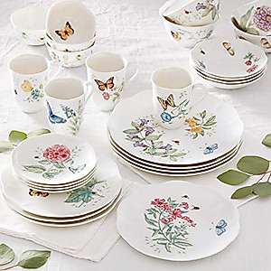 Lenox 865075 Butterfly Meadow 28-Piece Dinnerware Set