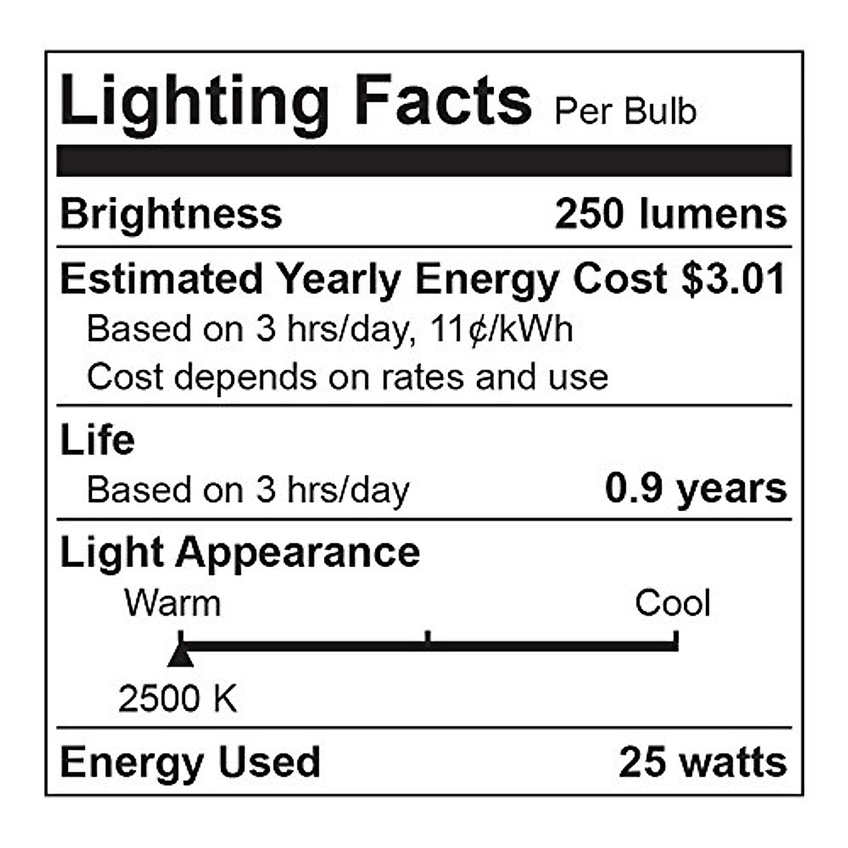 GE 45144 25-Watt Crystal Clear Tubular T10 1CD Light Bulb, 1 Count (Pack of 1)