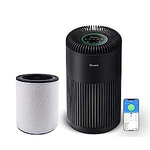 Govee Smart Kitchen Air Purifiers PM2.5 Sensor H7122111 Bundle with Govee Air-Purifier Replacement Accessories