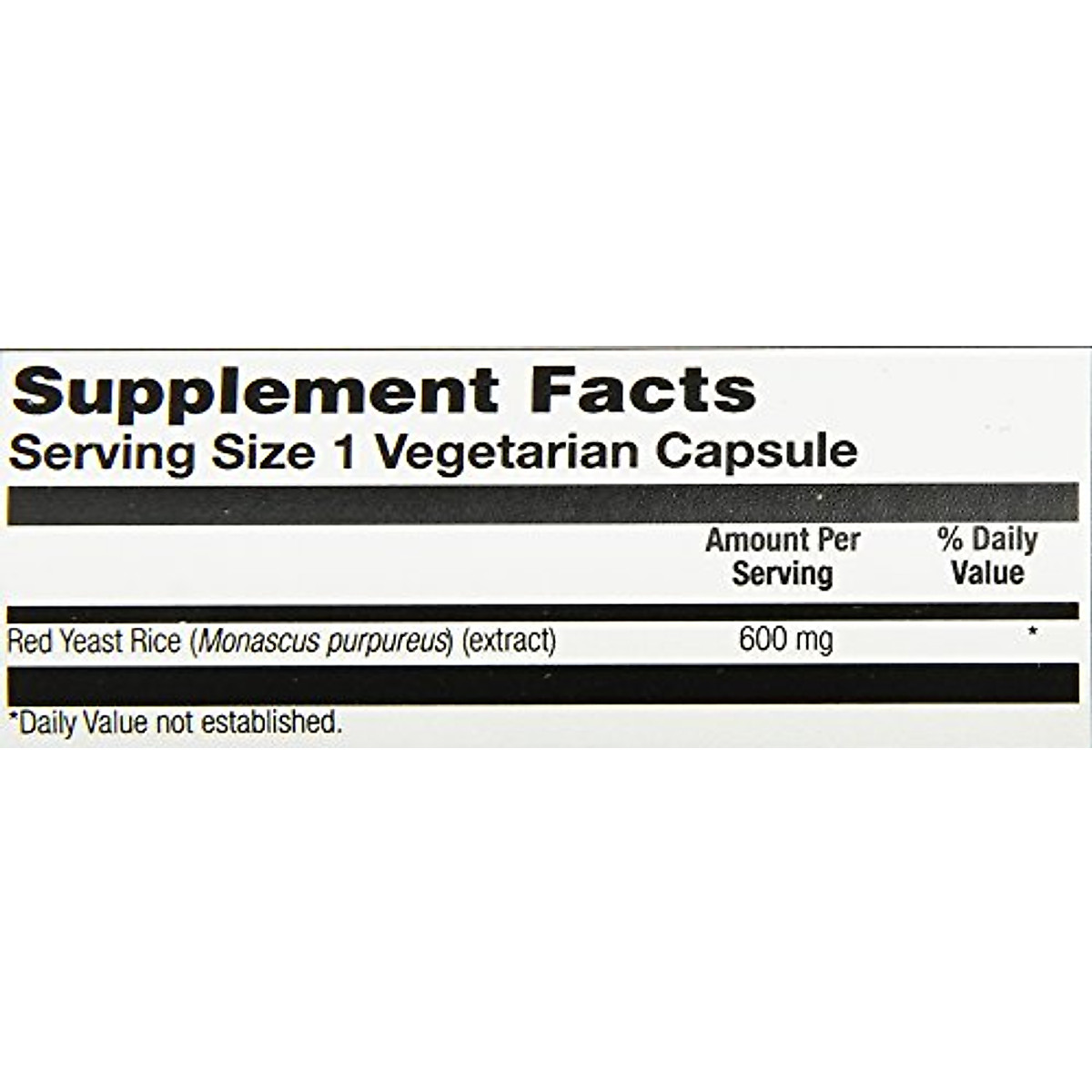 Solaray Red Yeast Rice Capsules, 600 mg, 90 Count