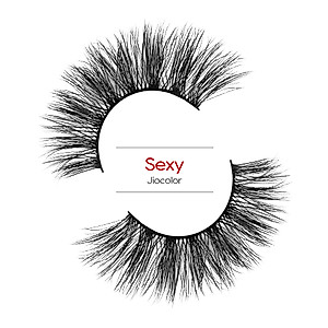 Natural Lashes Fluffy False Lashes That Look Like Extensions 3D Faux Mink Eyelashes 7 Pairs Cat Eye Fake Lashes Pack X23 Sexy False Eyelashes