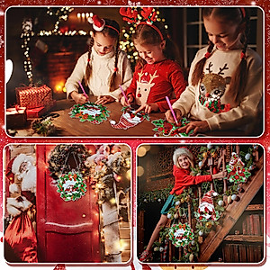 Sintuff 3 Pcs 5D Sunflowers Gnomes Bee Diamond Painting Kits Hanging Honeybee Dwarf Sunflowers DIY Round Diamond Art Kits Gnome Diamond Painting Kits for Art Adults Beginners DIY Home Wall (Garland)