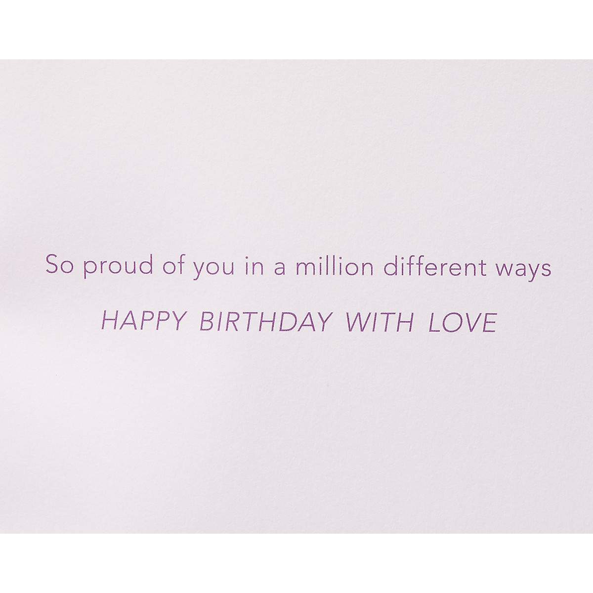 Papyrus Birthday Card for Daughter (So Proud of You)