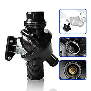 GOCPB 11538648791 Thermostat Housing with Sensor Assembly Replacement for BMW E84 F10 F22 F30 F33 228i 320i 328i 428i 528i X1 X3 X4 X5 Z4 N20 2.0L Replace 11538635689 11538636595 (N20)