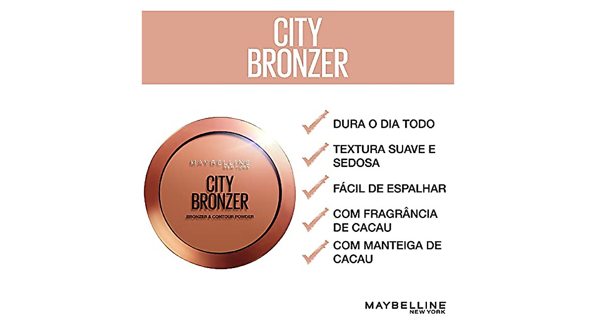 Maybelline NYC Bronzer Powder for Natural Contour & Sun-Kissed Glow