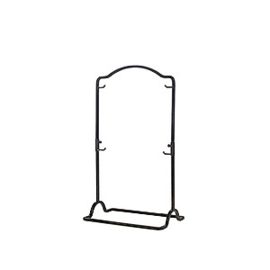 Gourmet Basics by Mikasa General Store 2 Tier Hanging Basket, Antique Black, 5217596