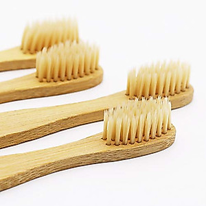 DR PERFECT Bamboo Toothbrush Soft Natural Bristles (12)