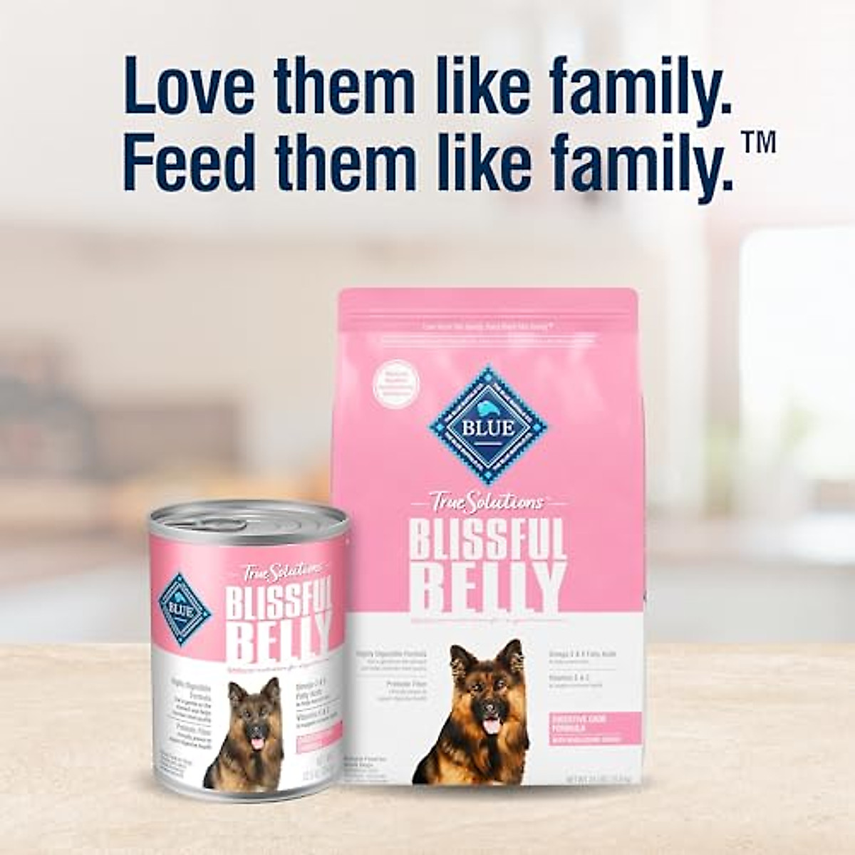 Blue Buffalo True Solutions Blissful Belly Wet Dog Food, Digestive Care Formula, Helps Maintain Stool Quality, 12.5-oz. Cans (12 Count)