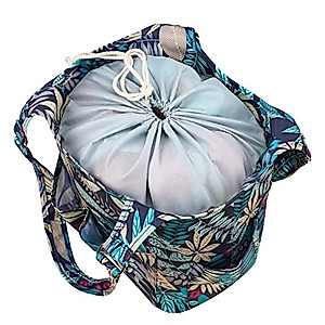 LUKEO Crochet Bag Yarn Knitting Storage Travel Home Organizer Sewing Tools Accessories