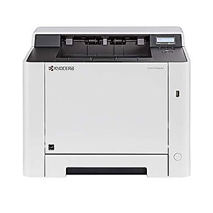 Kyocera ECOSYS P5026cdw Color Network Laser Printer, 27 ppm, Standard 1200dpi, Standard Duplex, Gigabit Ethernet, USB, Wireless & Wi-Fi Direct, Mobile Print, 512 MB Memory, 2 Line LCD Screen