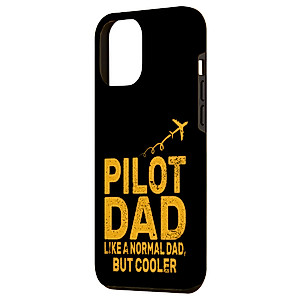 iPhone 14 Pro Max Funny Pilot Art For Dad Pilot Aviation Airplane Humor Pilot Case