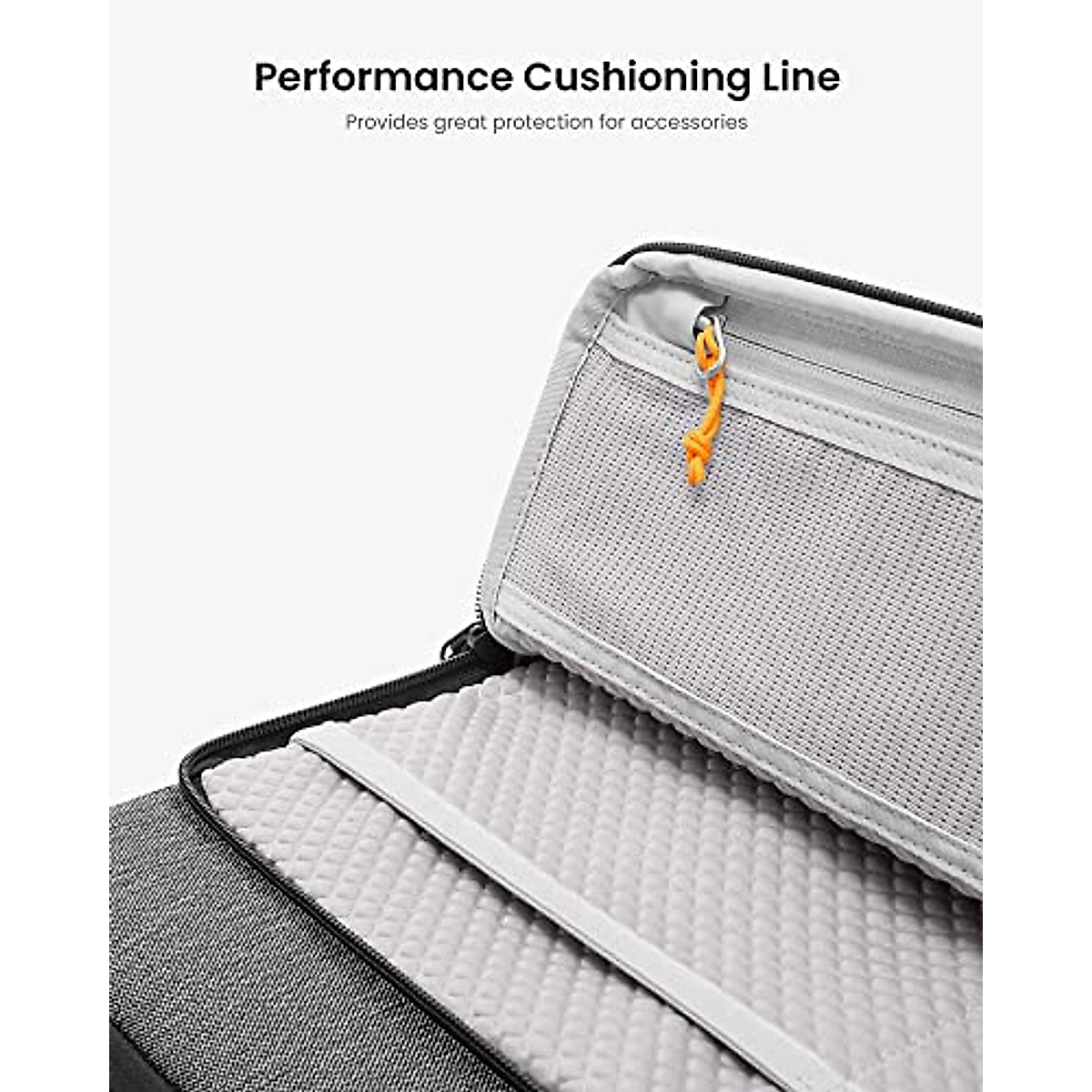 tomtoc Tablet Shoulder Bag for 12.9-inch New iPad Pro M2&M1 2022-2018 with Magic Keyboard and Smart Keyboard Folio, Surface Pro 8/X/7+/7/6/5, Spill-Water Resistant Cordura Fabric Tablet Sleeve