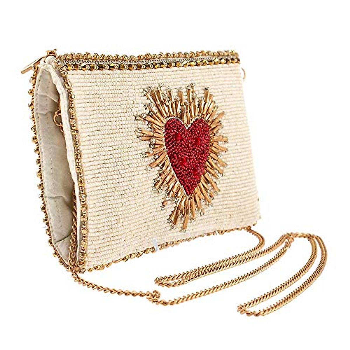 Mary Frances womens Heart Burst Crossbody Bag, Multi, no size US