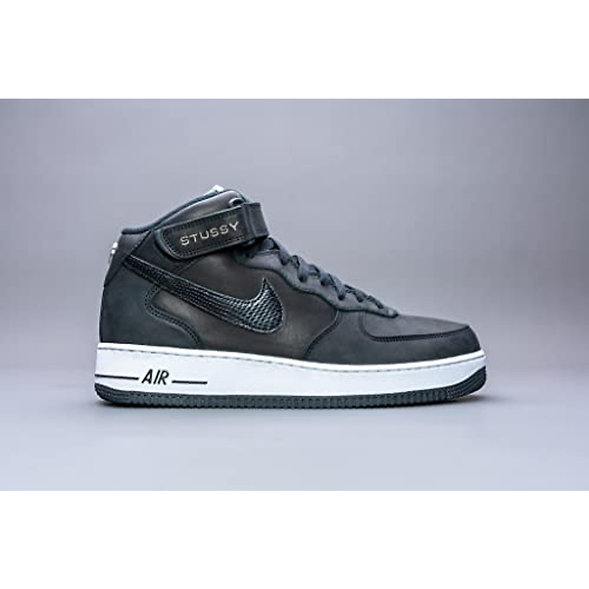 Nike Mens Air Force 1 Mid DJ7840 001 Stussy - Black - Size 8
