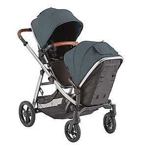 Contours Second Seat Accessory for Contours Legacy Stroller Only, Convert Your Legacy Stroller from Single to Double Mode, No Accessories Needed, (Front Position Only) - Washed Teal