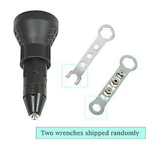 marddpair Electric Rivet Nut Gun Drill Adapter for Cordless Riveting Tool Insert Nut Adaptor Drill Adapter