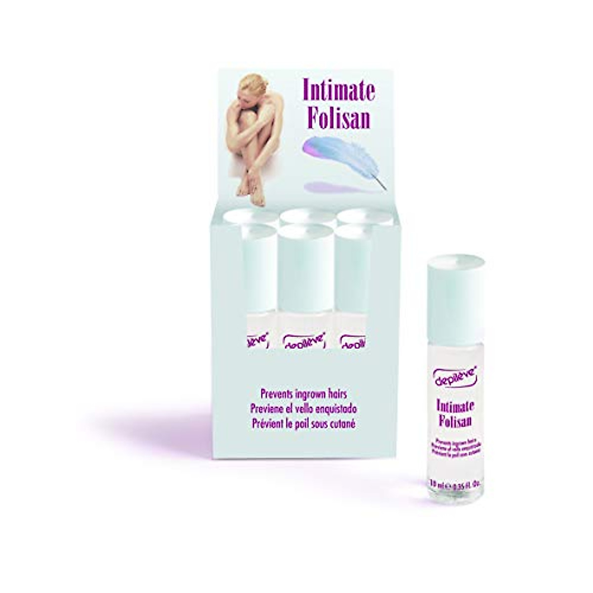 Depileve Intimate Folisan Waxing Lotion, 2.1 Ounce