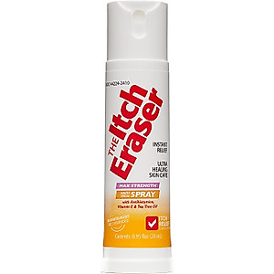 Tenders The Itch Eraser Spray Max Strength 0.95oz (4 Pack)
