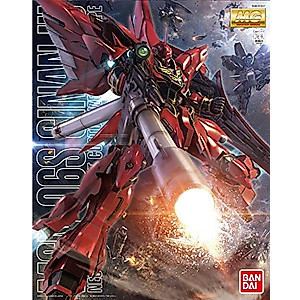 Bandai hobby MG Mobile Suit Gundam UC Sinanju 1/100 Scale Color Coded Plastic Model