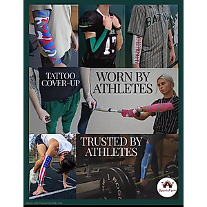 SportsFarm NEW! Moisture Wicking Compression Arm Sleeve (Neon Green Gray Digital Camo, Large)