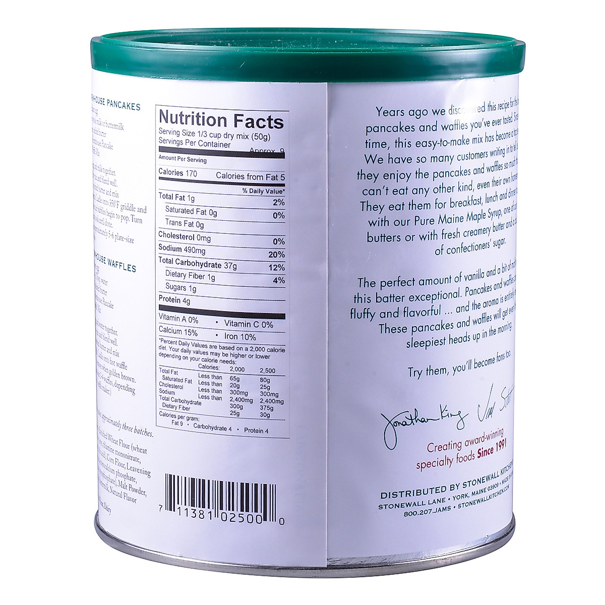 Stonewall Kitchen, Pancake And Waffle Mix, 16 Ounce