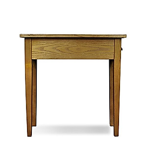 Leick Bin Pull Narrow Side End Table,-Candle Glow