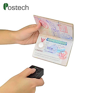 Posunitech Mrz Code Reader Ms430 Passport, Fixed Mount with Ir/Light & Aec | Ocr 2D Qr Barcode Scanner USB Rs232 for Duty-Free Shop & Travel Agent