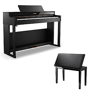 Donner DDP-400 Digital Piano + Donner Duet Piano Bench