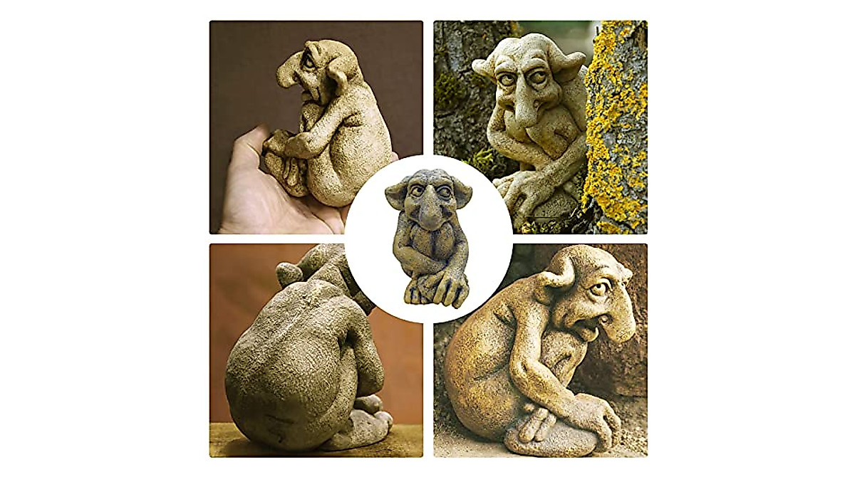 Gothic Troll Statues for Home & Garden Decor