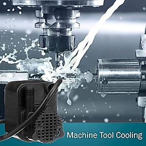 Little Giant PE-1H 115-Volt, 1/125 HP, 170 GPH Epoxy Encapsulated Small Submersible Direct Drive Pump with Hooded Volute, 6 Ft. Cord, Black, 518203