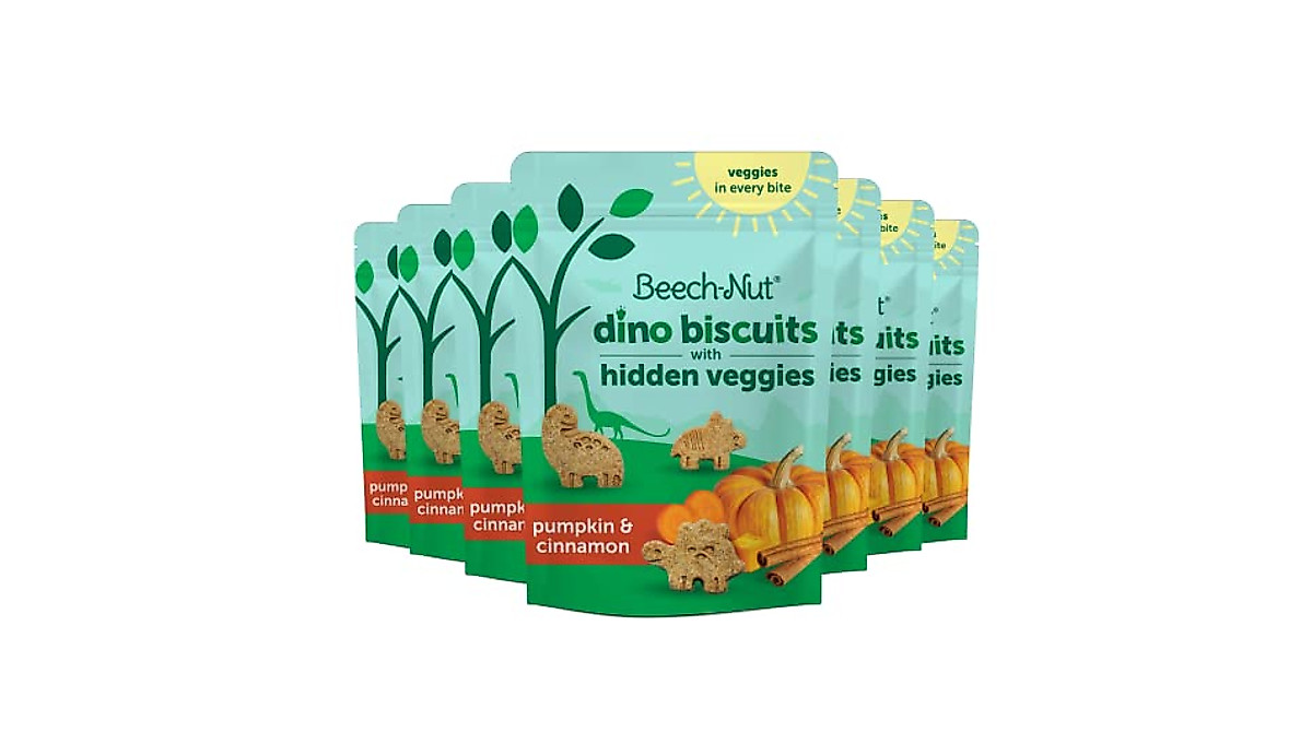 Beech-Nut Dino Biscuits - Healthy Toddler Snacks