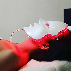 Angel Kiss Light Beauty Mask - Led Face Mask Light Therapy - Red Light Therapy Mask for Face - LED Facial Skin Care Mask