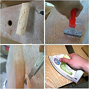 Natural Fraxinus Mandshurica Wood Veneer Roll - 6 x 98 Inch - Restoration Sheets for Speaker Renovation, DIY Handmade, Unfinished Wooden Veneer Sticker