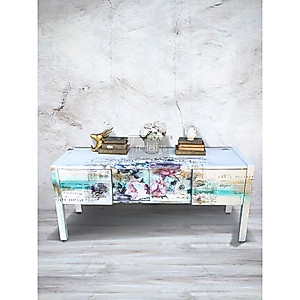 Redesign DÉCOR TRANSFERS® – Imperial Garden Size 44"x30", Cut INTO 6 Sheets 655350635534 Rub on Transfer for Wall or Furniture Decoration