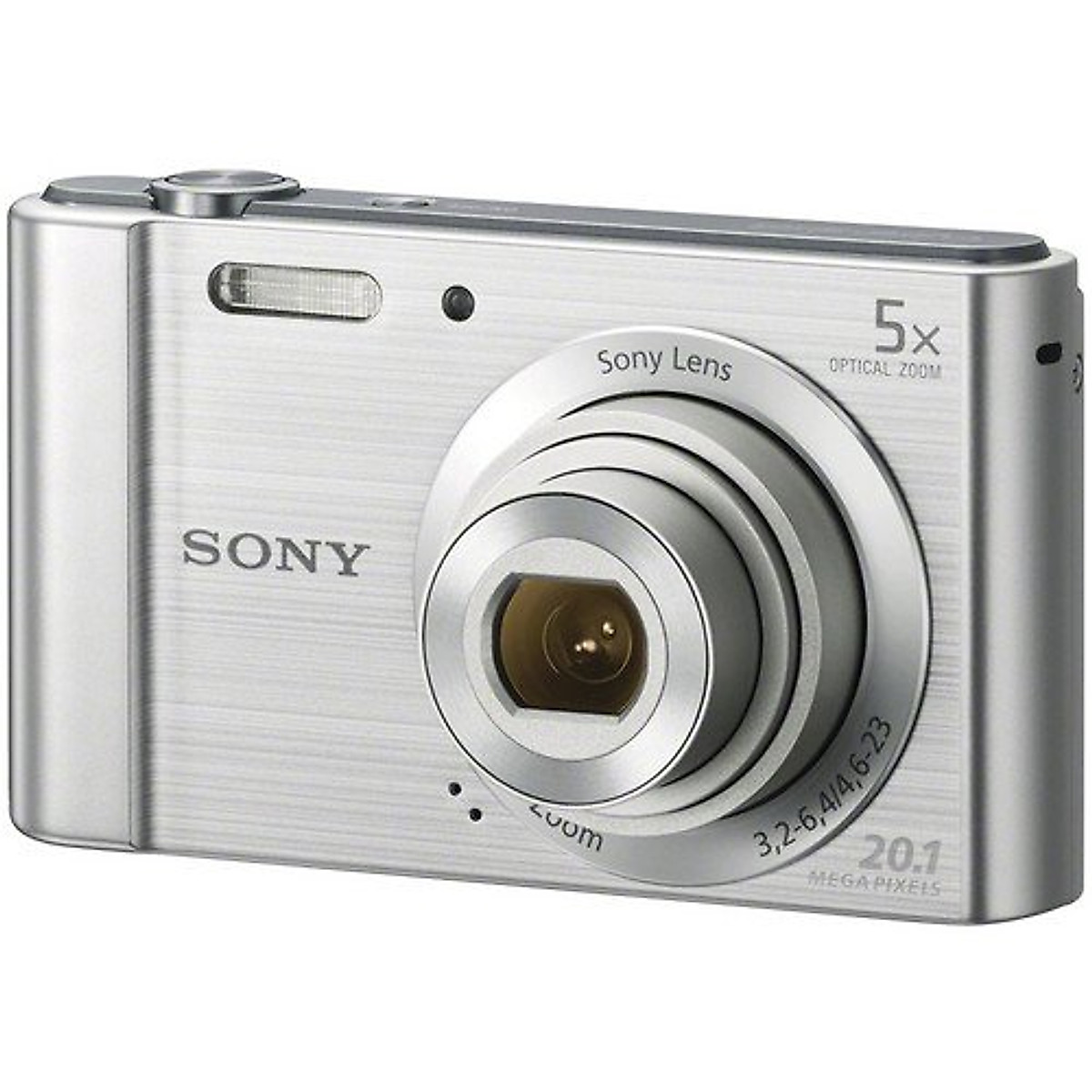 Sony Cyber-Shot DSC-W800 Digital Camera (Silver) + Deal-Expo Accessories Bundle