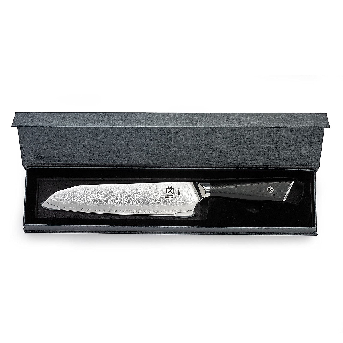 Mercer Culinary M13786 Premium Grade Super Steel, 7-Inch Santoku Knife, G10 Handle