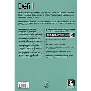 Défi 1 Cahier d´exercices: Défi 1 Cahier d´exercices (French Edition)